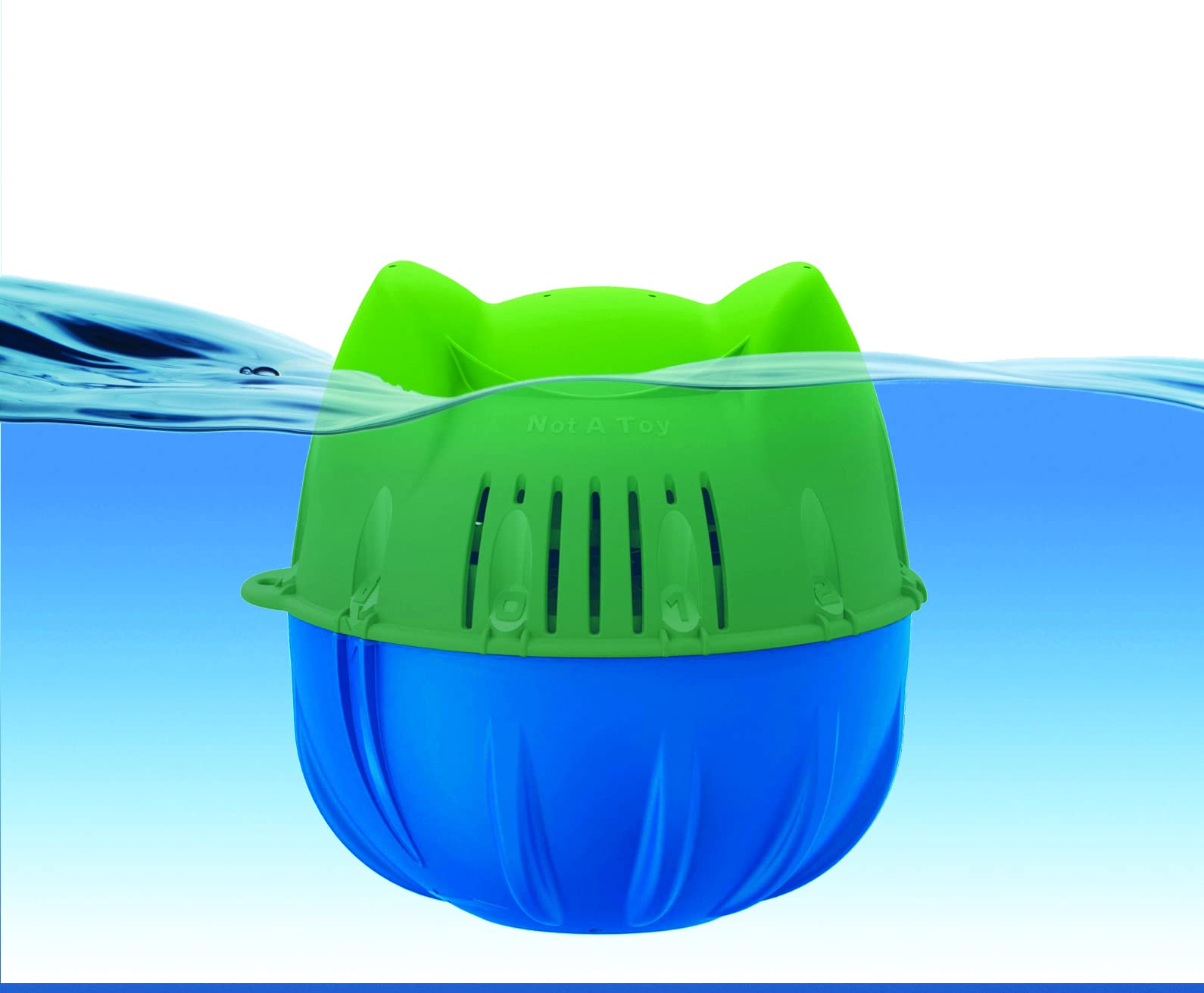 Flippin’ FROG Pool Sanitizer Replacement Chlorine Cartridge for use with The Flippin’ FROG Pool Sanitizer System for Pools 2,000 – 5,000 gallons, All-in-One Sanitizing System