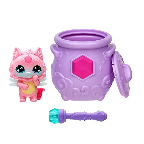 Magic Mixies Mixlings Magic Castle Super Pack, Expanding Playset with Magic Wand That Reveals 5 Magic Moments and 2 Collector's Cauldrons, for Kids Aged 5 and Up, Amazon Exclusive