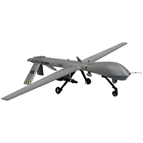 NUOTIE MQ-1B Predator Drone 1/72 Metal Airplane Model Kits with Stand CAFB 432nd Wing DieCast Alloy Fighter Model Pre-Build Military Aircraft Collection for Display or Gift