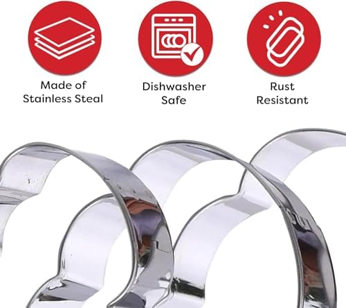 Gingerbread Man Cookie Cutter, Premium Food-Grade Stainless Steel, Dishwasher Safe
