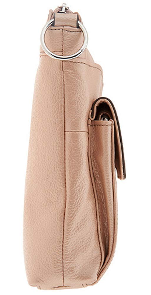 Tignanello Voyager Convertible Cross Body W/RFID Protection, Metallic Rose