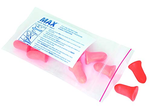 Howard Leight by Honeywell MAXIMUM Disposable Foam Earplugs 5-Pair Vending Pack
