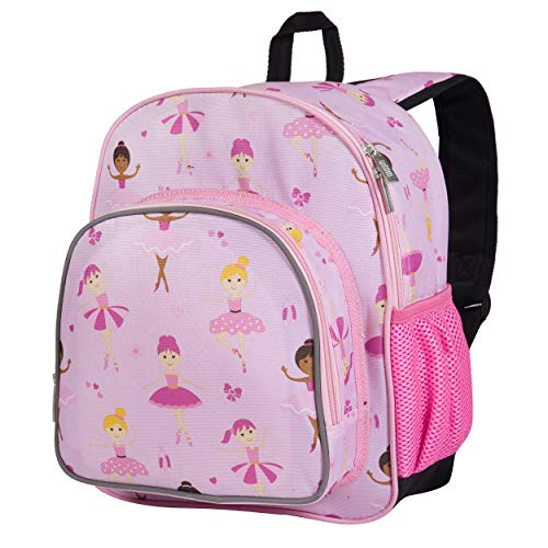 Wildkin 12 Inch Backpack Bundle with Insulated Lunch Box Bag (Ballerina)