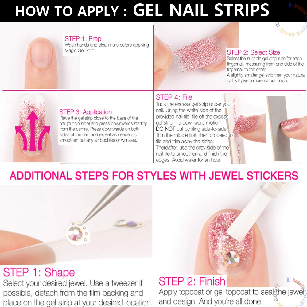 Dashing Diva Gloss Big Stone - Gel Nail Strips]100% CURED ULTRA SHINE GEL NAIL(2 Different Designs 35+35strips) SHINING MOMENTS+EMERAID CREAM 321/27, Gray, 70 Piece Set
