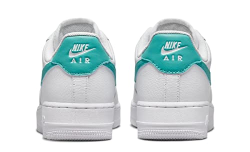 Nike Womens WMNS Air Force 1 Low DD8959 101 White/Washed Teal - Size 6W