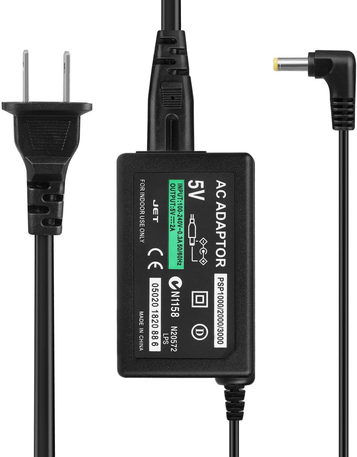 TraderPlus Wall Charger AC Power Adapter Cord for Sony PSP 1000 / PSP Slim & Lite 2000 / PSP 3000