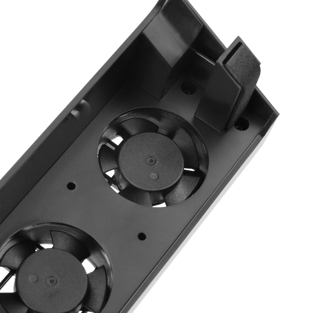 TNP Cooling Fan for PS4 Slim Console - External 3-Fan Intelligent Automatic Temperature Control Cooler for PS4 Slim - Sensor Controlled Radiator Heat Exhaust Accessories for Playstation 4 Slim ONLY