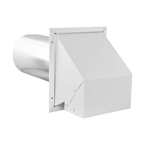 Imperial VT0503 6-Inch Heavy-Duty Outdoor Exhaust Vent with Intake Hood Conversion, 4-Pack