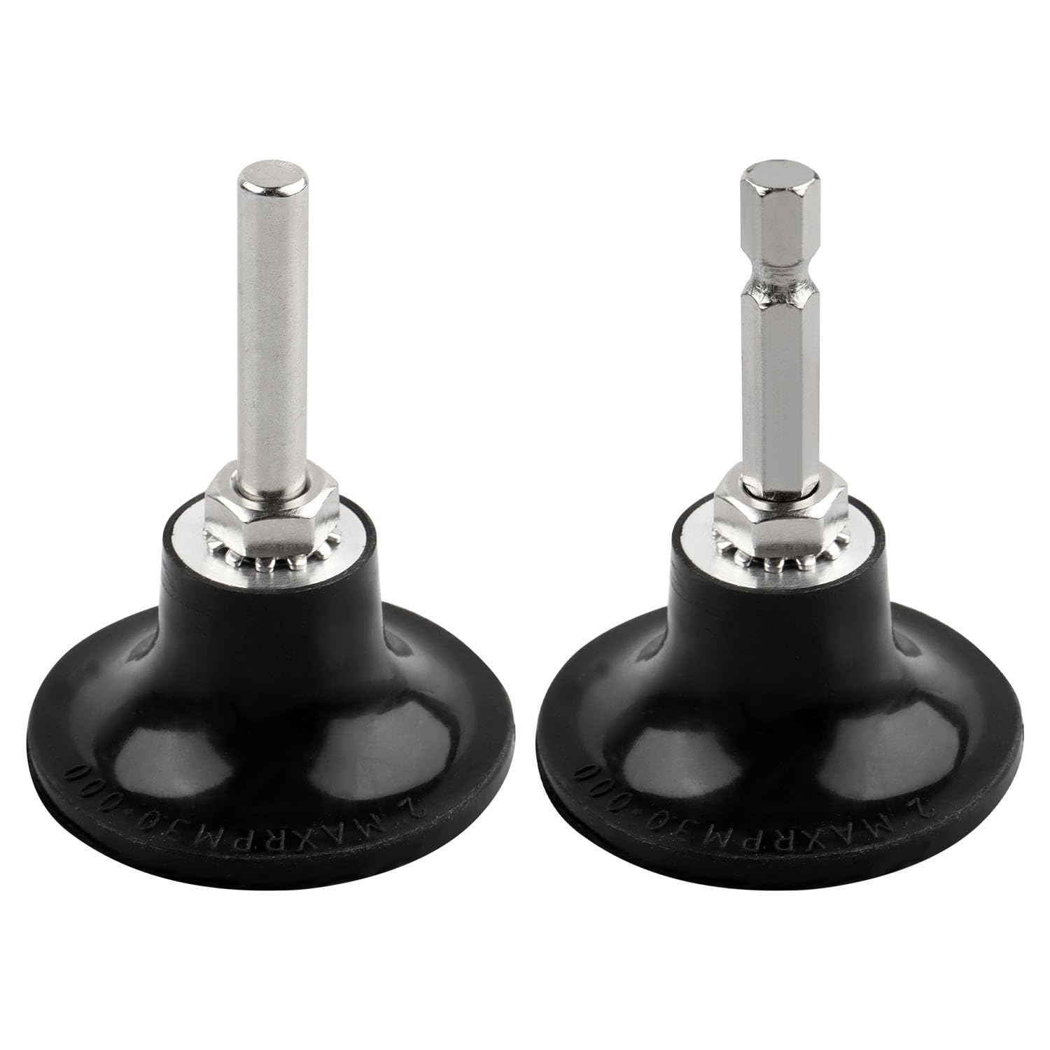 Mixiflor 2 Pack Quick Change Disc Pad Holder, Roloc Disc Pad Holder, 2 Inch Sanding Discs Holder Roll Lock Disc Pad Quick Change Disc Adapter with 1/4" Shank for Die Grinder Power Drill Driver