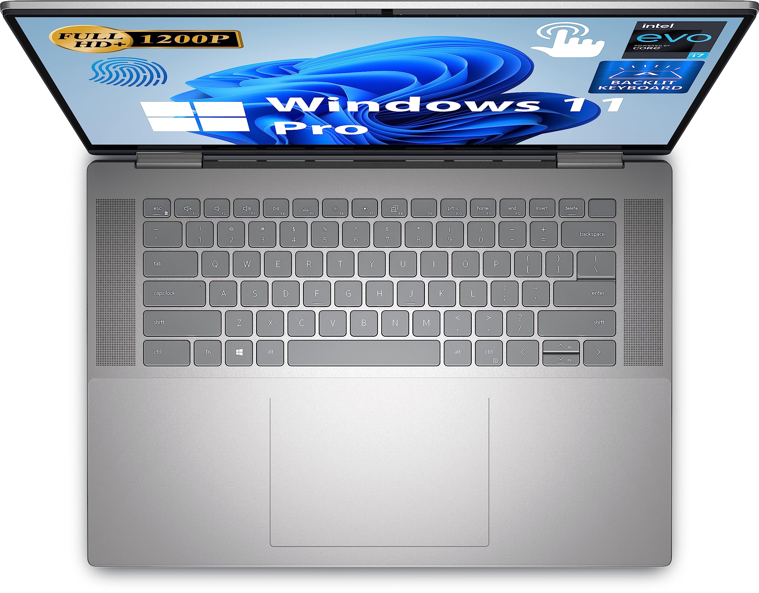 Dell 2023 Inspiron 16 2-in-1 Business Laptop, 16" FHD+ Touchscreen, Intel 12-core i7-1260P, 32GB RAM, 1TB PCIe SSD, Fingerprint Reader,Backlit Keyboard,Thunderbolt 4,HDMI,WiFi 6,Windows 11 Pro,Silver