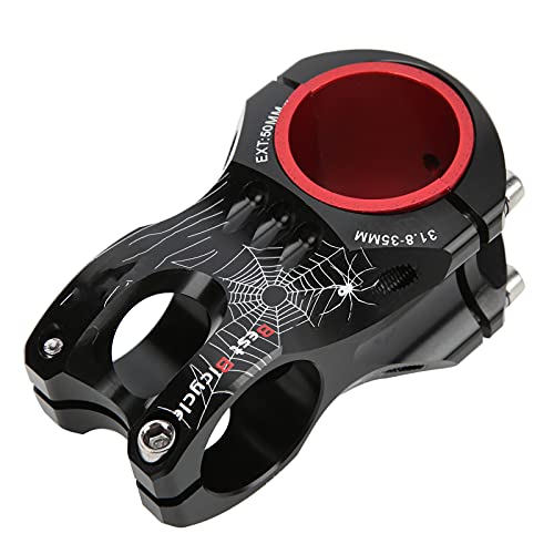 Fixed Bike Bar Stem, Durable High Strength Integrated Bike Short Handlebar Stem Riser for Road Bikes for Fixed Gear Bikes for Mountain Bikes