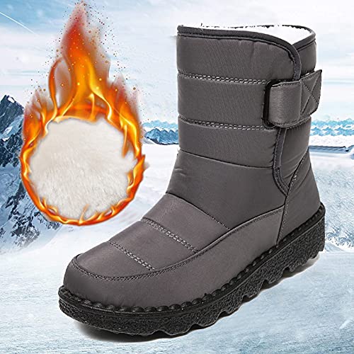 FASDNENDYS Winter Short Girls Boots Outdoor Shoes Bootie Warm Ankle Snow for Women Boots Short Walking Boots