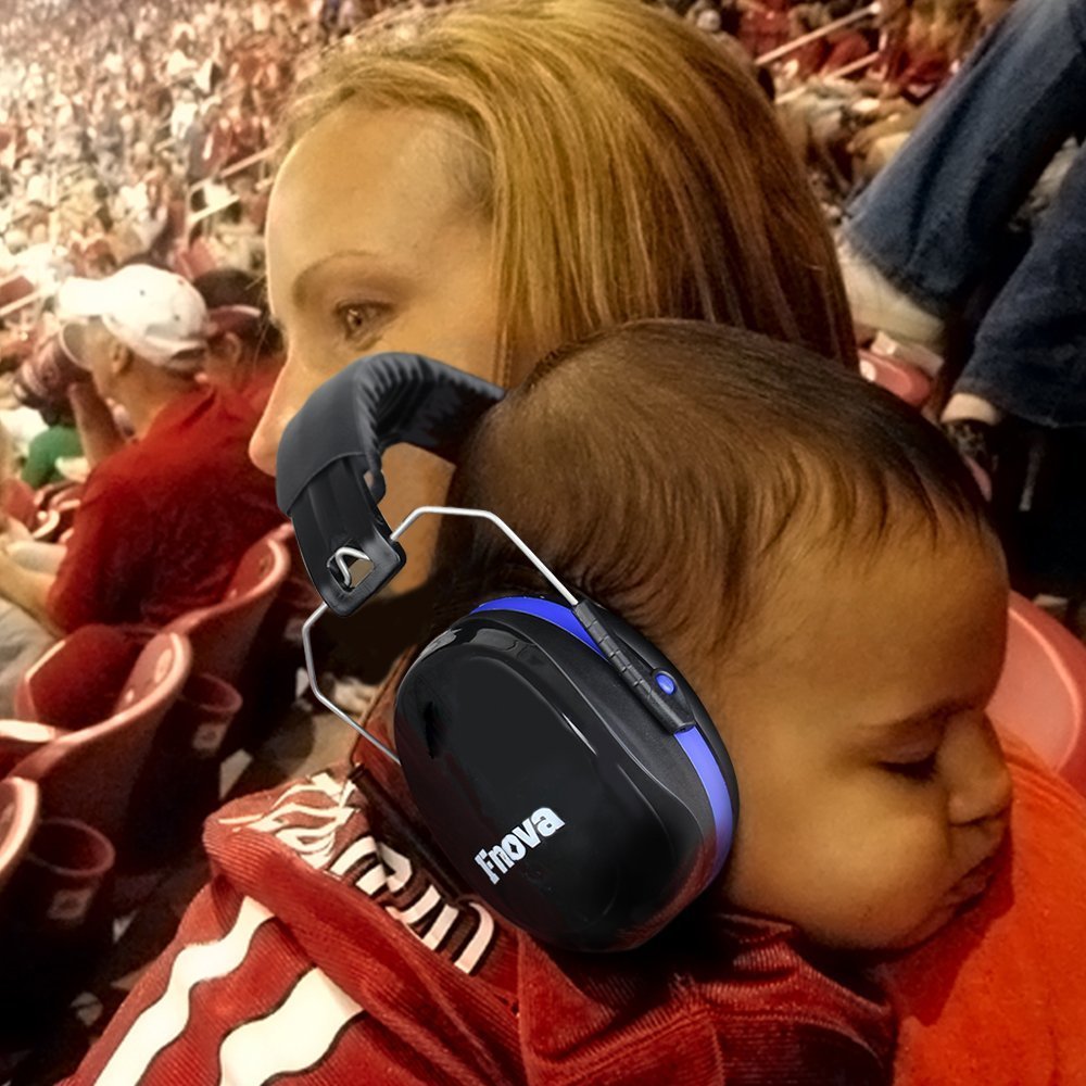 Fnova 34dB NRR Ear Protection for Shooting, Safety Ear Muffs Defenders