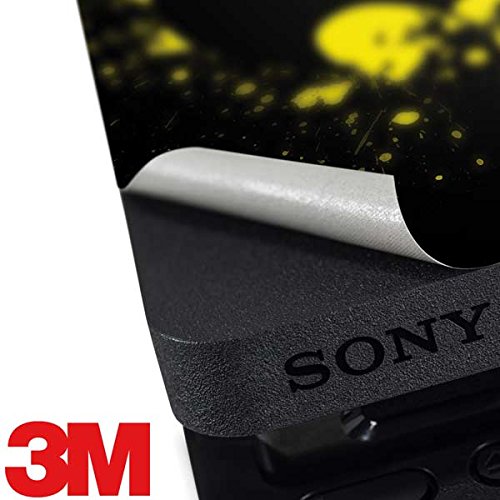 Skinit Decal Gaming Skin Compatible with PS4 Pro Console and Controller Bundle - Officially Licensed Warner Bros Batman Logo Yellow Splash Design