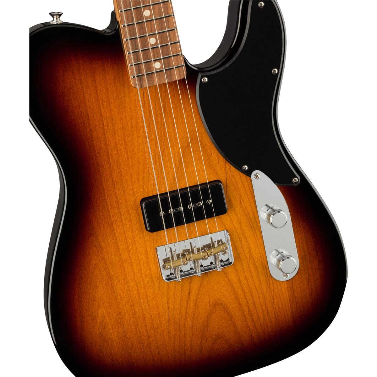 Fender Noventa Telecaster Electric Guitar, 2-Color Sunburst, Pau Ferro Fingerboard