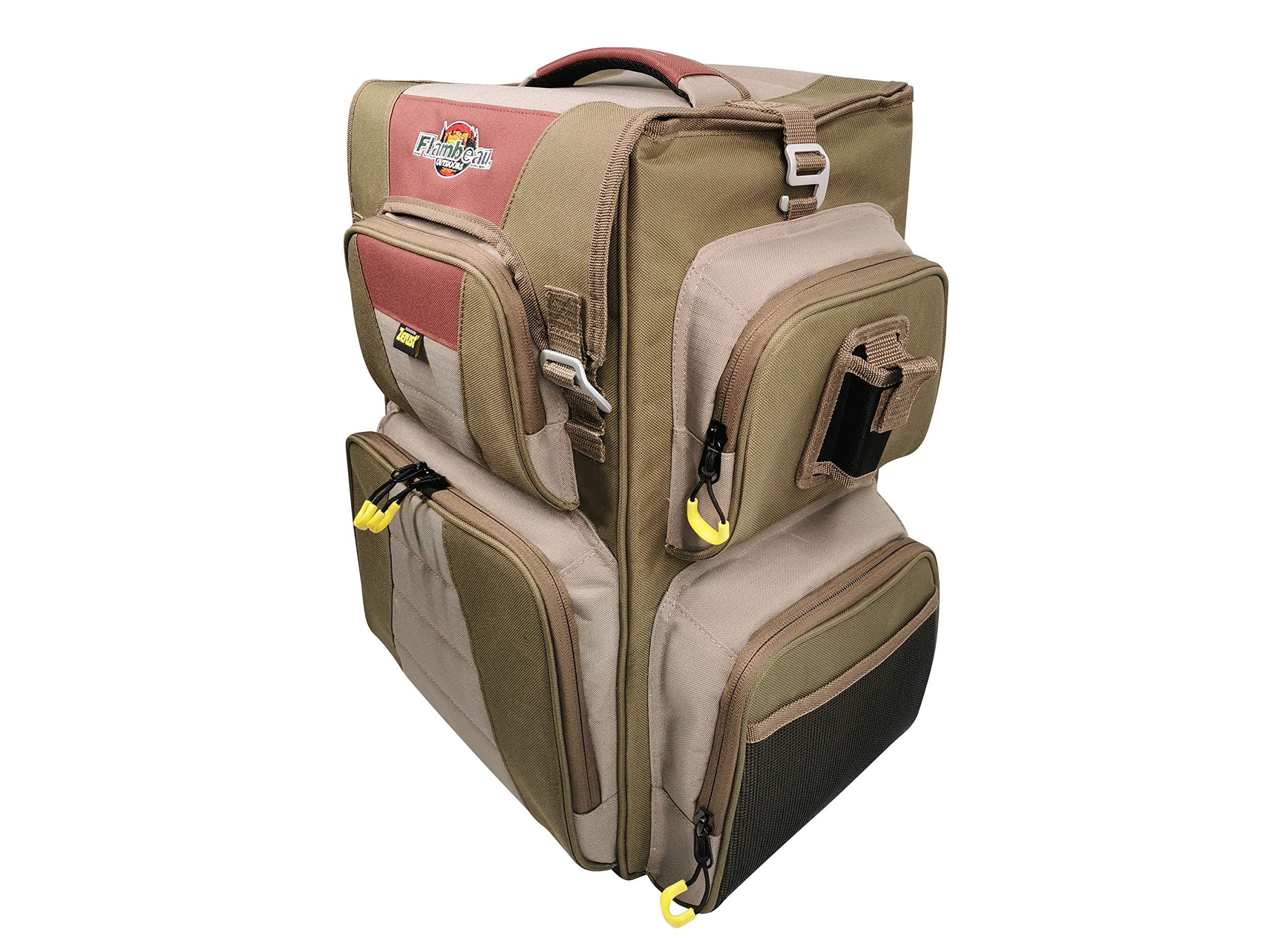 Flambeau 5007 Heritage Tackle Backpack - Evolution Outdoor Utility Boxes Bundle