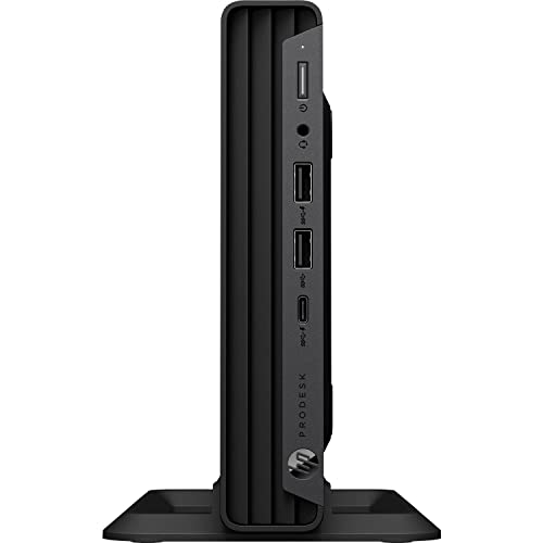 HP ProDesk 600 G6 Home & Business Mini Desktop (Intel i5-10500T 6-Core, 16GB RAM, 4TB PCIe SSD, Intel UHD 630, WiFi, Bluetooth, USB 3.2, Display Port, Black, Win 11 Pro) Refurbished (Renewed)
