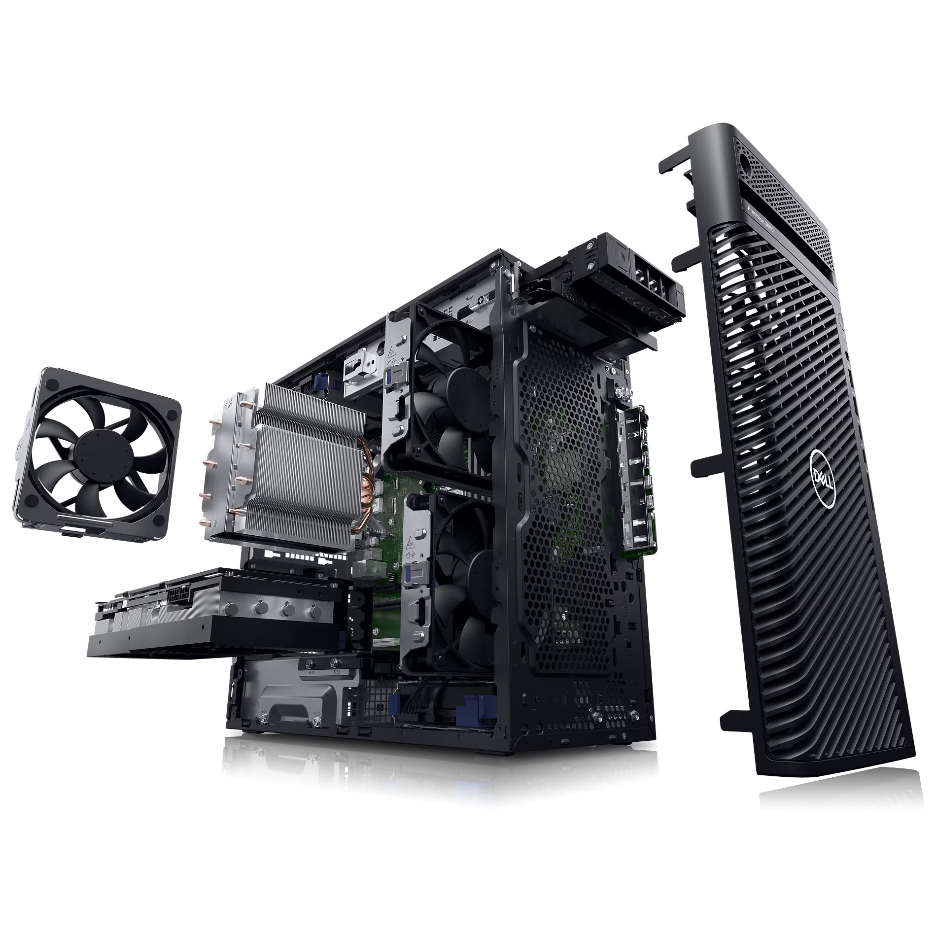 Dell 2023 Precision 3660 Tower Workstation Business Desktop Computer, 12th Gen Intel 12-Core i7-12700, 128GB DDR5 RAM, 4TB PCIe SSD + 2TB HDD, WiFi Adapter, Ethernet, Keyboard & Mouse, Windows 11 Pro