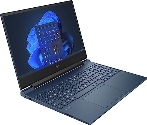 HP Victus 15 Gaming Laptop 2023 Newest, 17.3" 144 Hz Display, Intel Core i9-13420H Processor, NVIDIA GeForce RTX 4090 Graphics, 8GB RAM, 512GB SSD, Backlit Keyboard, Windows 11 Home, Blue