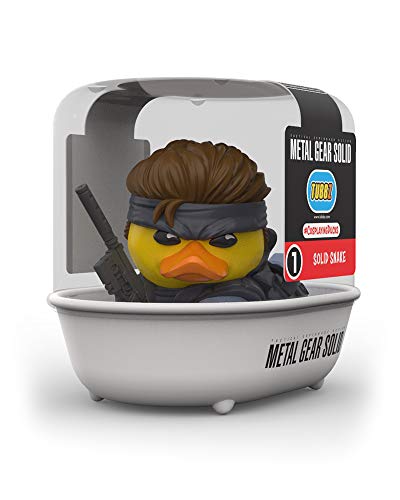 TUBBZ Solid Snake Collectible Rubber Duck Vinyl Figure β Official Metal Gear Solid Merchandise β Action PC & Video Games
