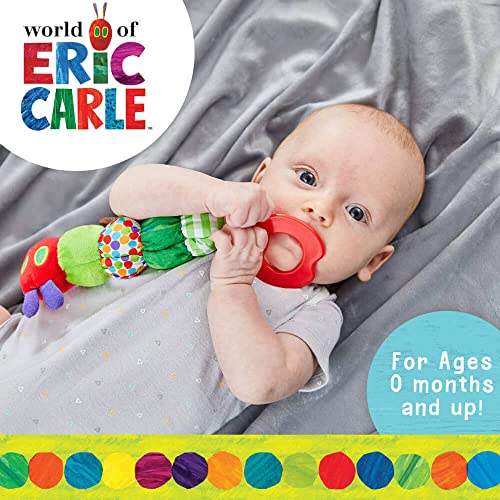 Teether Rattle, World of Eric Carle The Very Hungry Caterpillar Teething Toy for Babies