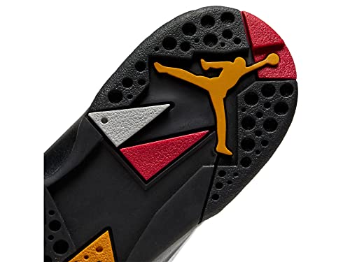 Jordan Air 7 Retro BG (Big Kid) White/Black/Cardinal Red/Chutney 4 Big Kid M