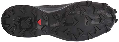 Salomon Speedcross 5 Gore-tex Trail Running Shoes for Men, Black/Black/Phantom, 10.5