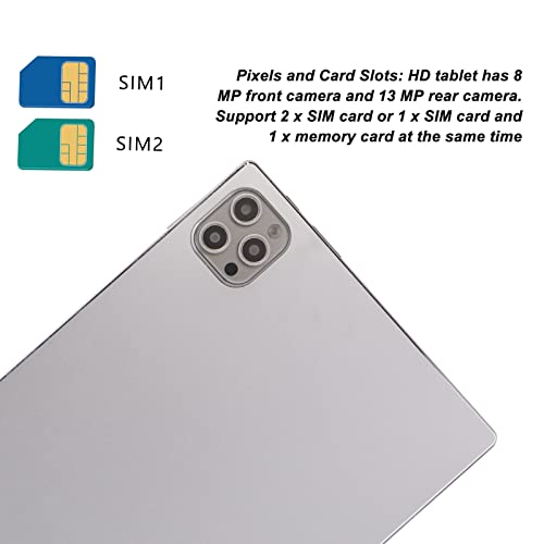 Gaming Tablet 10.1 Inch Tablet 256GB ROM Dual SIM (Grey)