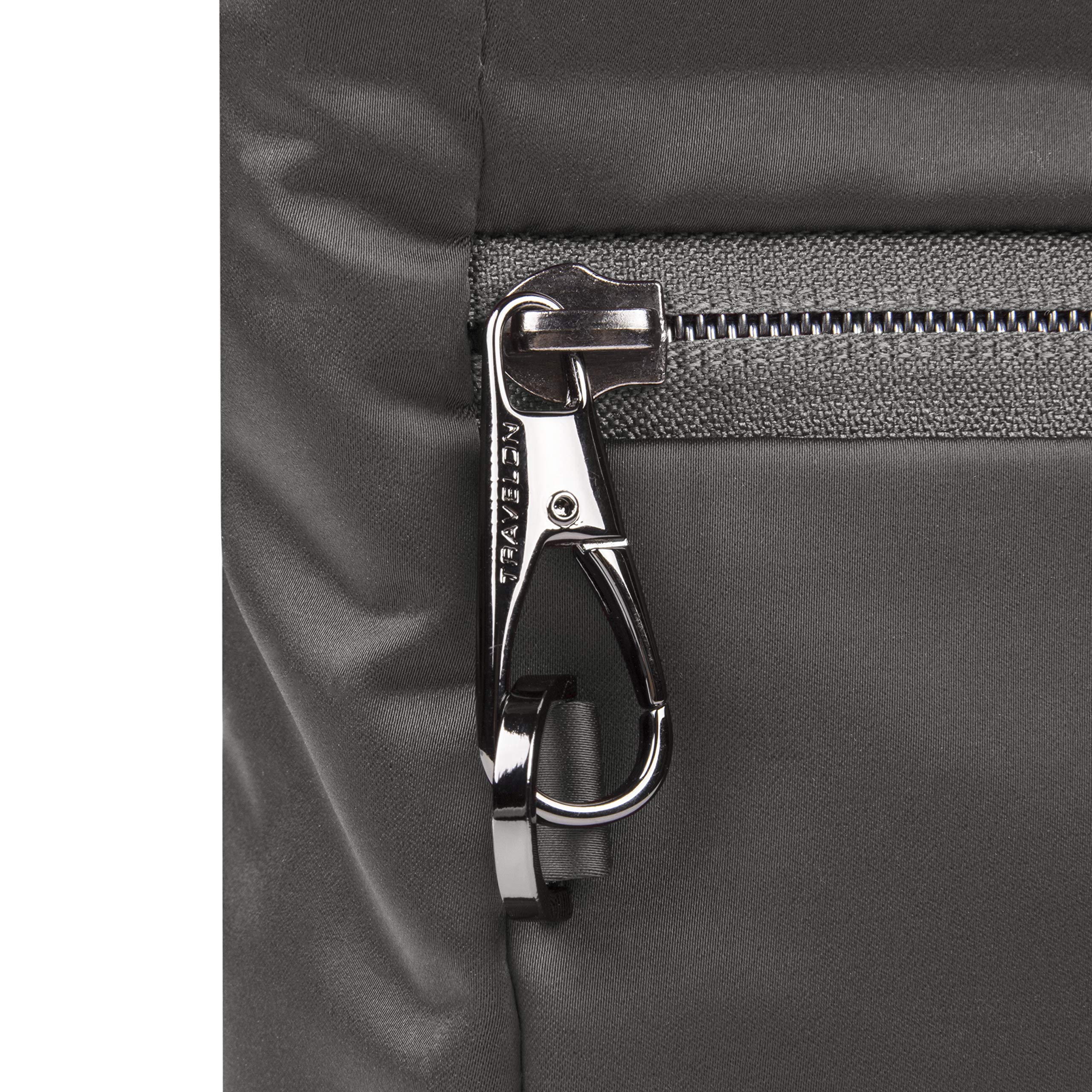 Travelon Anti-Theft Parkview Small Crossbody, Pearl Gray, One Size