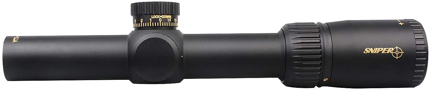 Eastern Tactical Supply VT1-6X24 FFP First Focal Plane (FFP) Scope with Red/Green Illuminated Reticle Includes Mount