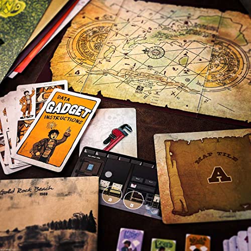 The Goonies: Escape with One-Eyed Willy’s Rich Stuff - A Coded Chronicles Game | Escape Room Game for Kids & Adults | Featuring Puzzles and Goonies Characters | Officially Licensed Escape Room Game