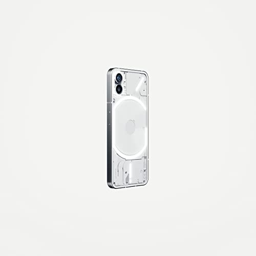 Nothing Phone1 5G Dual 256GB 8GB RAM Factory Unlocked (GSM Only | No CDMA - not Compatible with Verizon/Sprint) β White