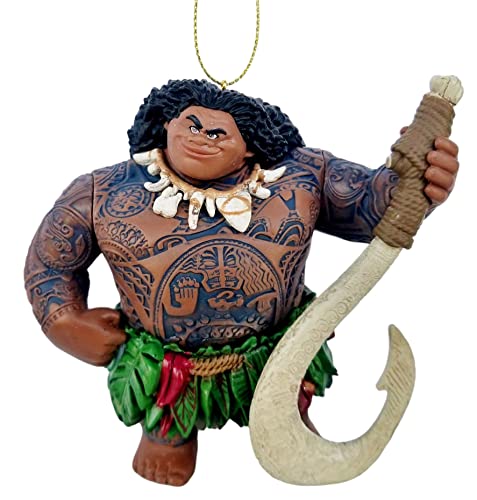 Maui Demigod from Movie Moana Figurine Holiday Christmas Tree Ornament - Limited Availability - New for 2023