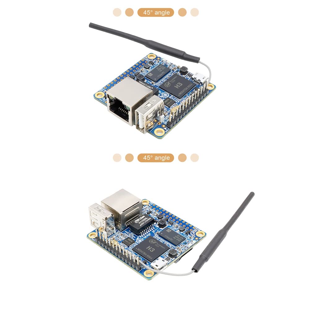 Jteyult for Orange Zero 512MB H3 -Core Development Board,-Source Single Board Computer, Run Android 4.4,