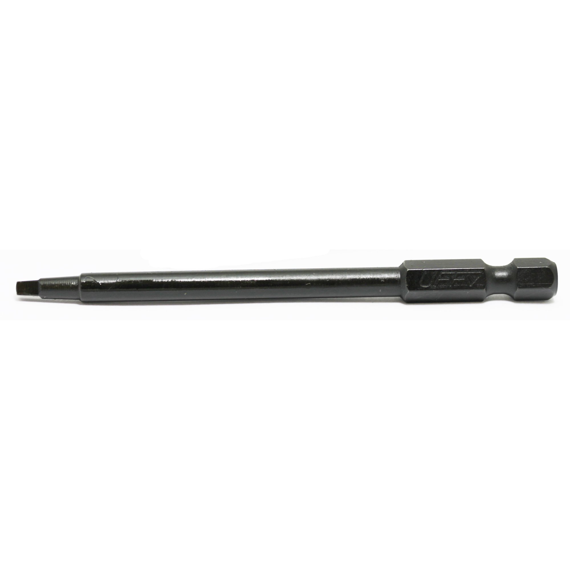 UFFY - 3-1/2" Inch Robertson Square SQ # 1 Power Impact Bit 10 pack 1/4 Hex