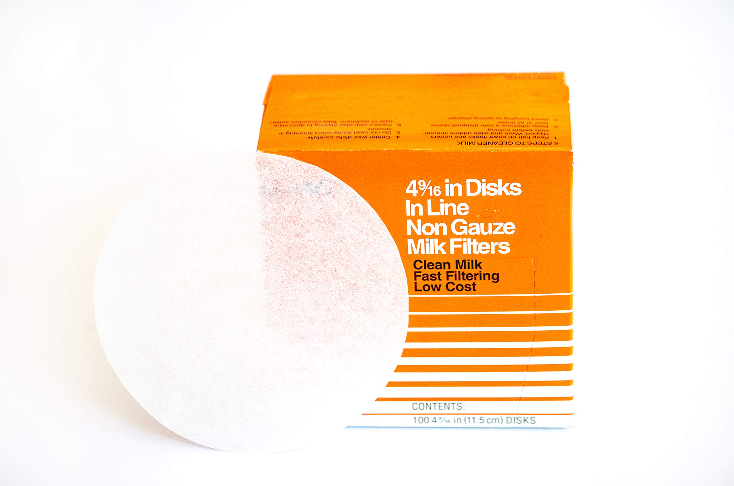 Shenandoah Homestead Supply Kenag Milk Filter Disks 4-9/16" (100 disks) (1 pack)