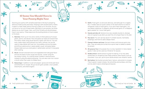 The Super Easy Teen Cookbook: 75 Simple Step-by-Step Recipes (Super Easy Teen Cookbooks)