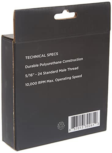 NEIKO 30261A 5” Sanding Pad with Vinyl PSA Backing, 5/16” Arbor with 24 Thread Mounts, 10,000 RPM, Sanding Pads are Ideal for Orbital and Dual Action Sander