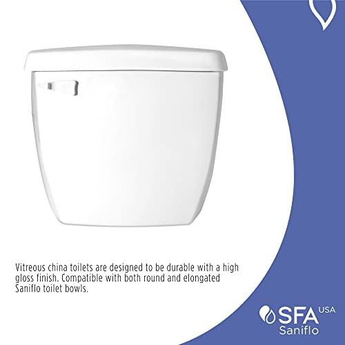 SANIFLO Toilet Tank - Residential - EPA Certified - White