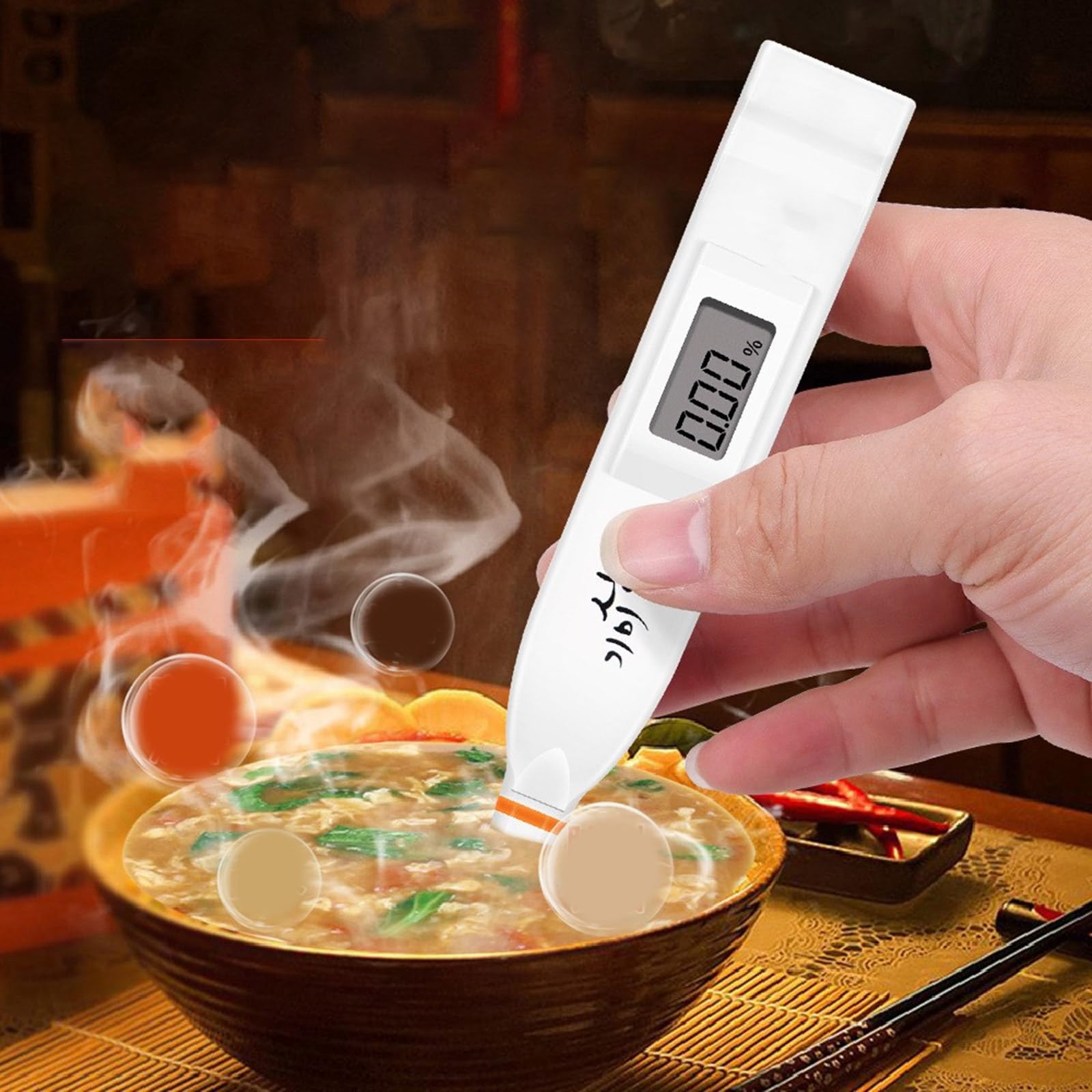 JinGuoZiLP Digital Salinity Meter Tester Pen Food Beverages Salts Content Water Quality TES