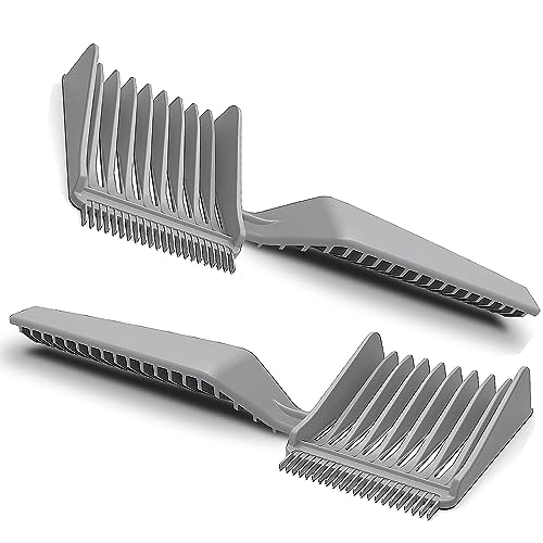 hwojjha fade comb, barber fade comb, professional hair cutting comb, compatible with all barber brandsā¦(2pcs)