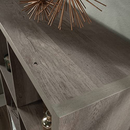 Sauder Miscellaneous Storage 8-Cube Organizer, L: 29.84" x W: 13.03" x H: 57.87", Mystic Oak