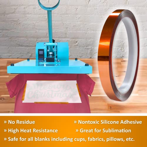 Sawgrass SubliJet UHD CMYK Inks SG500 & SG1000 4 Pack with Bonus 4 Rolls of ProSub 1" Wide Tape
