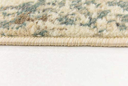 Unique Loom Tuareg Collection Area Rug - Sandstorm (8'Square, Multi/ Gray)