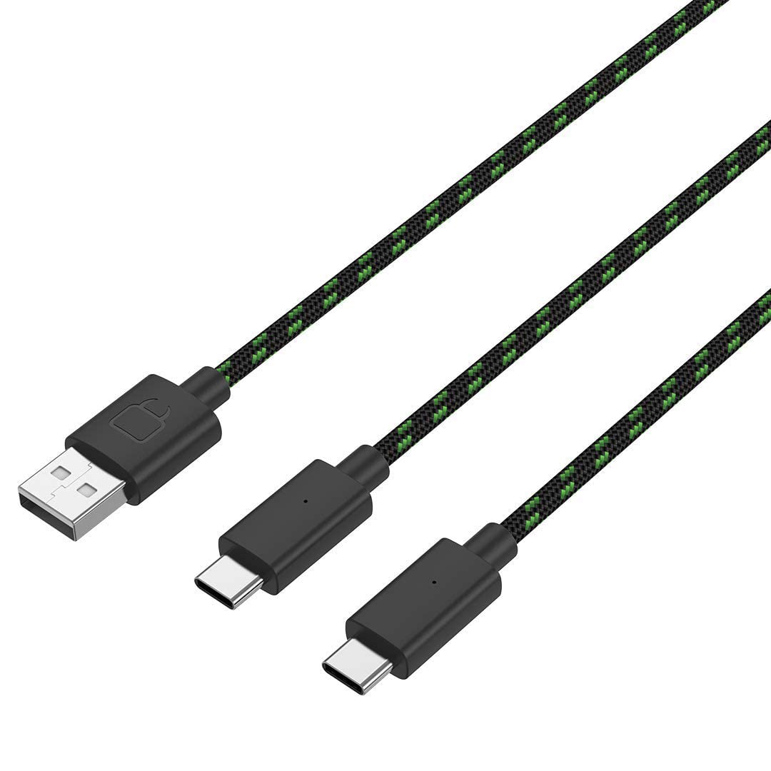 Venom Twin High Capacity Rechargeable Battery Pack Black for Xbox Series X/S & One - White
