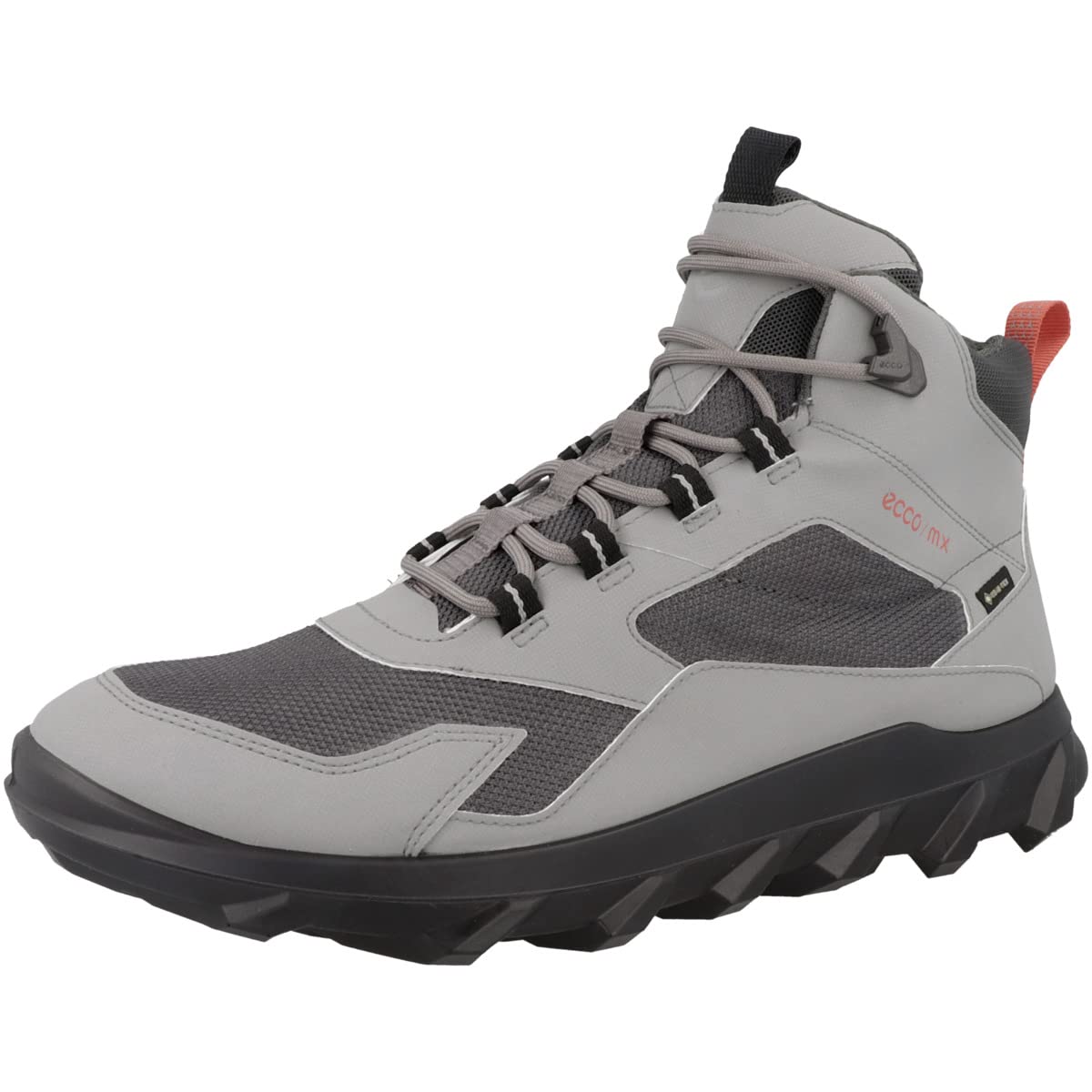 Ecco Men's MX Mid Gore-TEX Ankle Boot, Steel/Magnet, 11-11.5