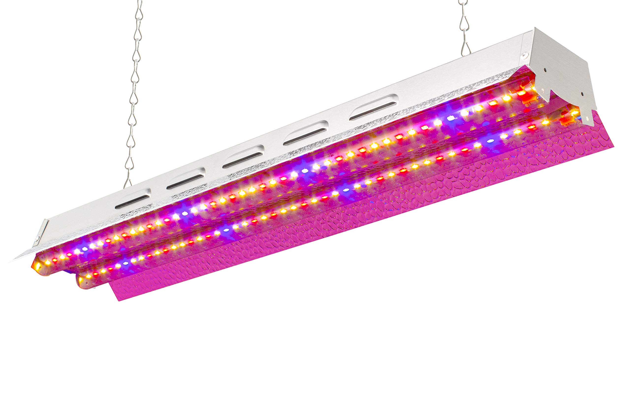 Durolux DLED822SVG 50W LED Grow Light - Over 50% EnergySaving! (2 FT, Red White Blue - Veg & General Growing)