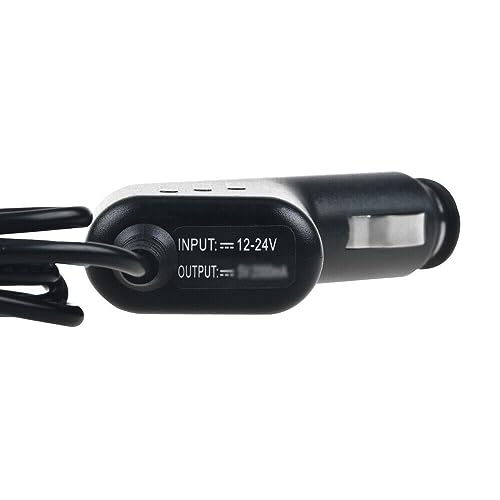 Guy-Tech Car DC Adapter Compatible with Pandigital PRD7T40WBL1 PRD7T40WR1 PRD7T40WPU1 Novel ebook Reader Auto Vehicle Boat RV Lighter Plug Power Supply Cord (This is 5V Output Adapter, NOT 12V)