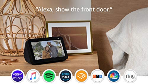 Echo Show 5 | Sandstone with Sengled Bluetooth Smart Color Bulb | Alexa Smart Home Starter Kit