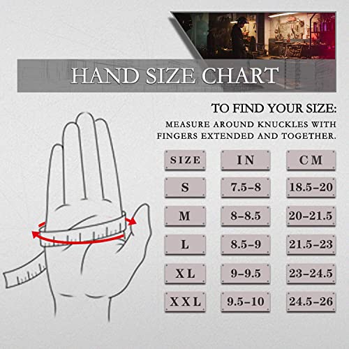 HLDD HANDLANDY 2 Pairs Pigskin Leather Work Gloves with Reinforced Palm for Men & Women, Stretchable Wrist Rigger Glove for Driver, Construction, Yardwork, Gardening (S, Beige)